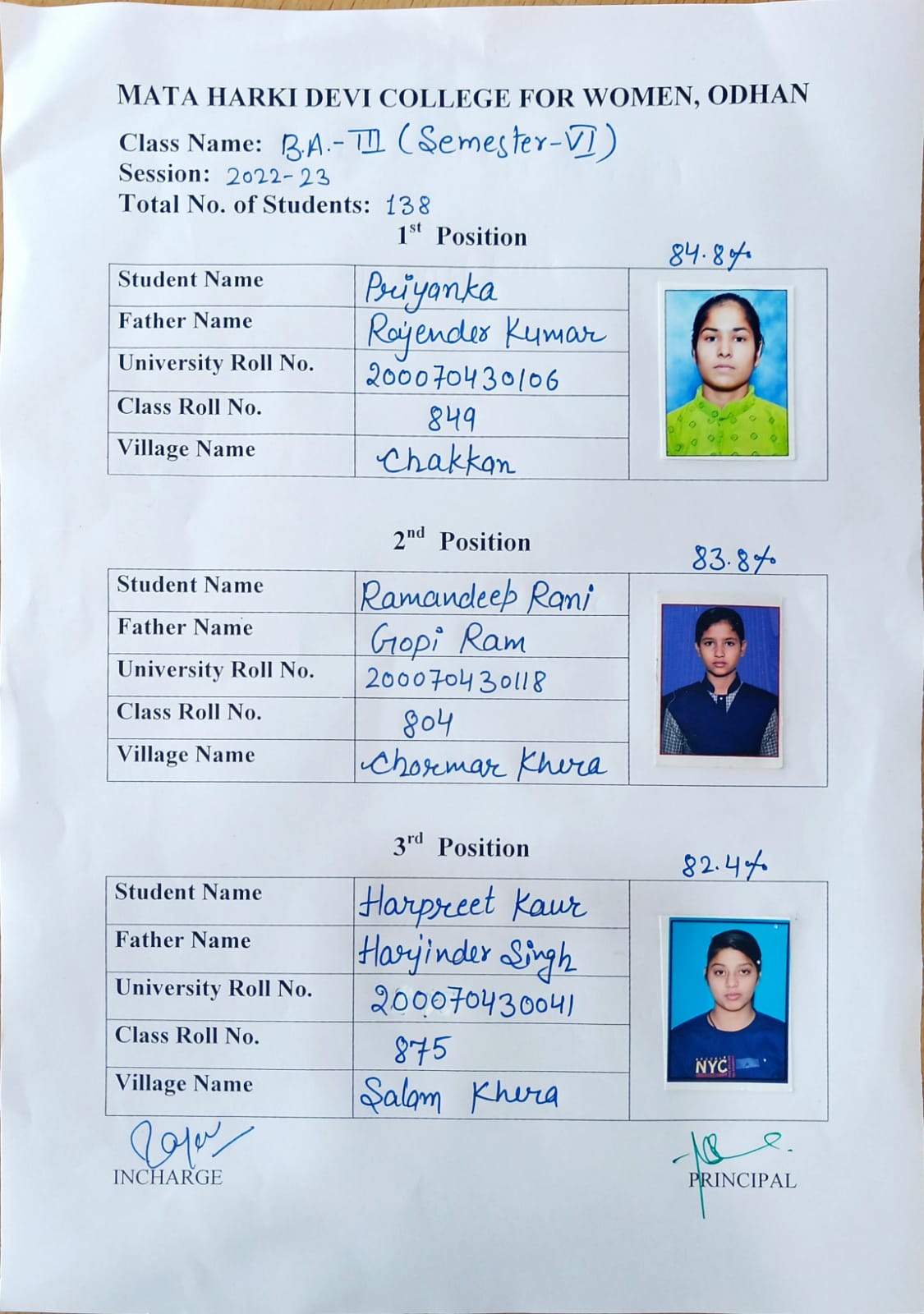 News & Events – Mata Harki Devi College For Women